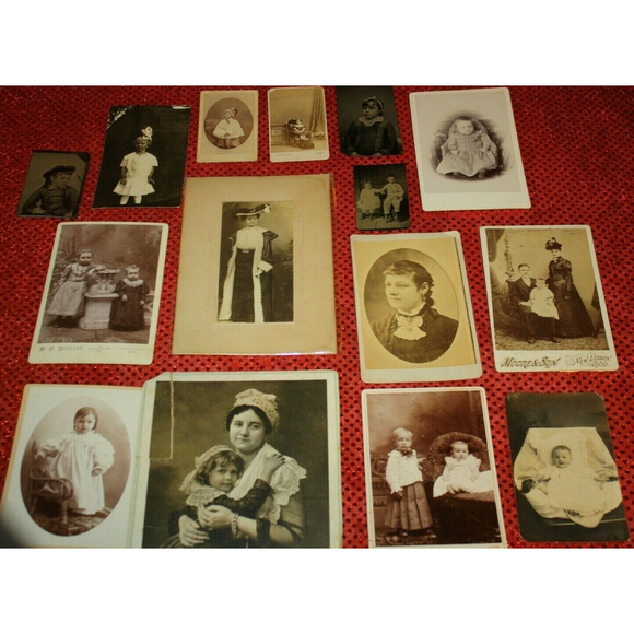 Art | Vintage Late 180s Photographs Postcards Lot Of 15 Black White 1 ...